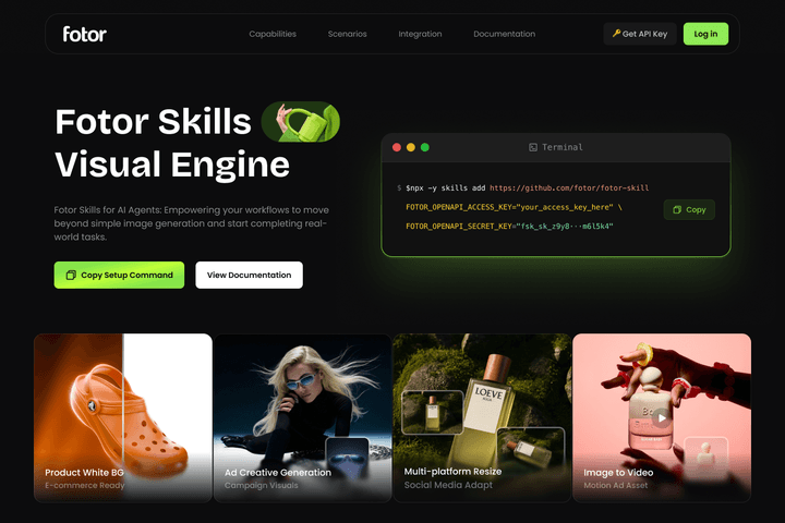 Fotor Skills Documentation
